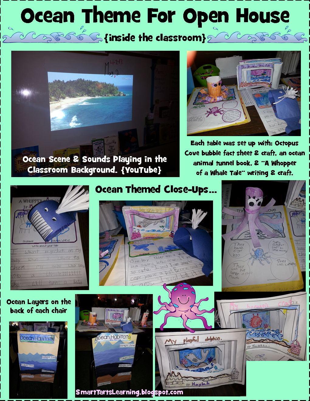 SmartTartsLearning: We Went TOTALLY Overboard for our Ocean Themed Open ...