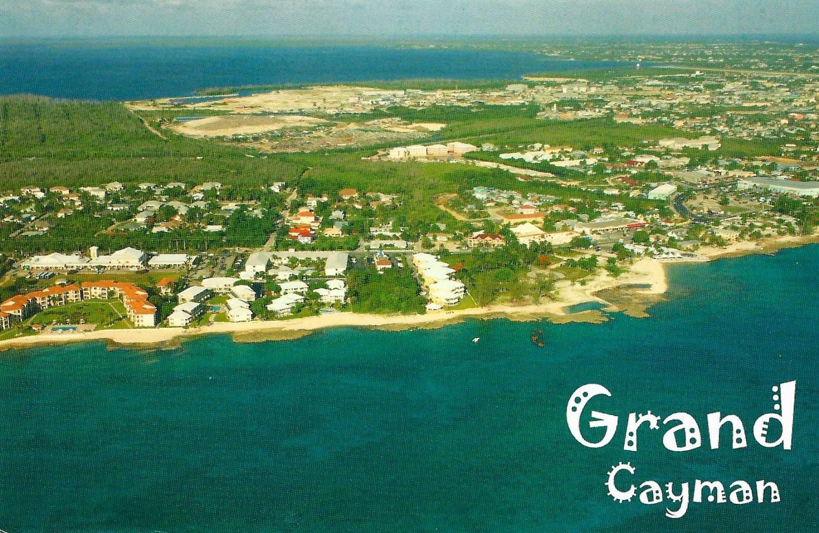My Favorite Views: Cayman Islands - Grand Cayman, Aerial View