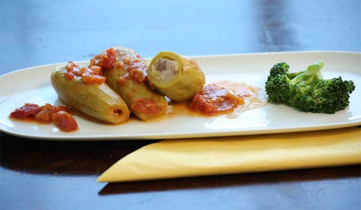 Kousa Mahshi (Zucchini Stuffed with Rice and Meat) Recipe | Arabic Food ...