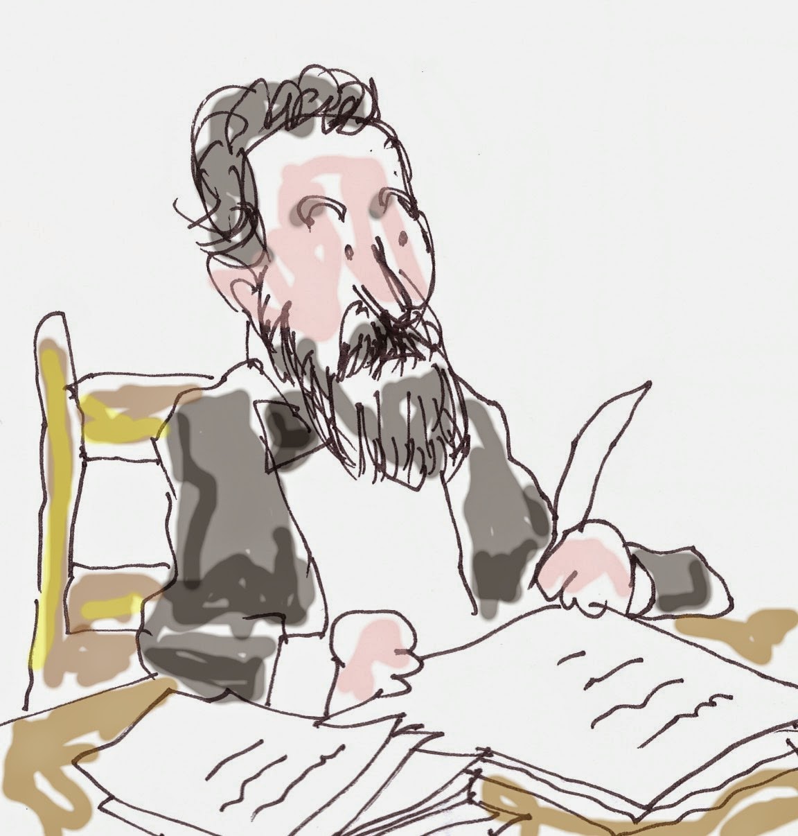 Man Overboard: A Day in the Life of a Writer