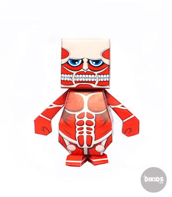 Titan Dumpy Papercraft | Papercraft Paradise | PaperCrafts | Paper ...