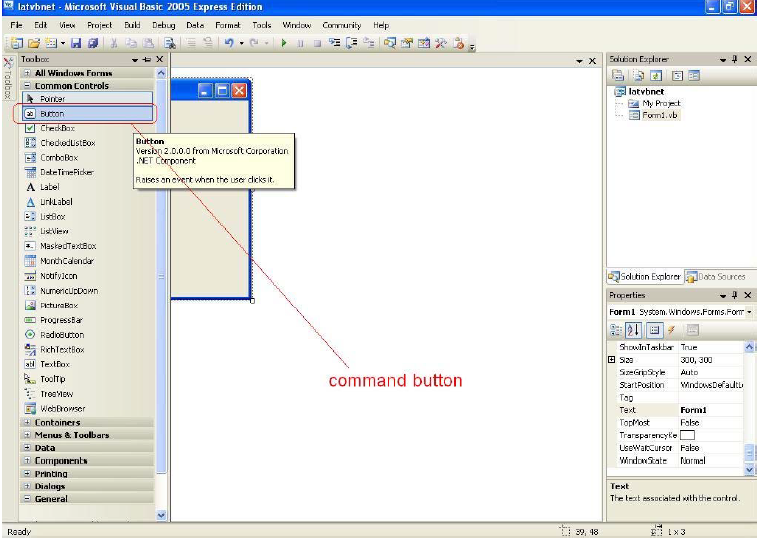 Mari belajar cara Mengatur properti pada objek VB Net - STUDY RPL