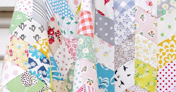 Red Pepper Quilts: A One Patch Quilt :: Diamonds