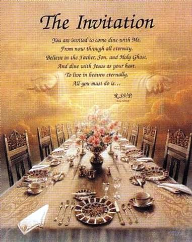 THE REVELATION OF JESUS CHRIST: The Wedding Feast (1)