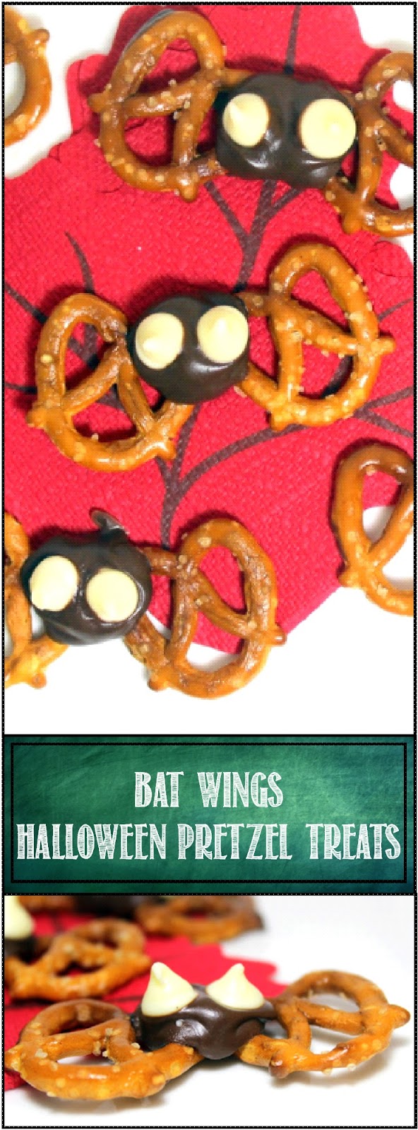 52 Ways to Cook: Bat Wing Treats - Chocolate Pretzels - 52 Snacks for ...