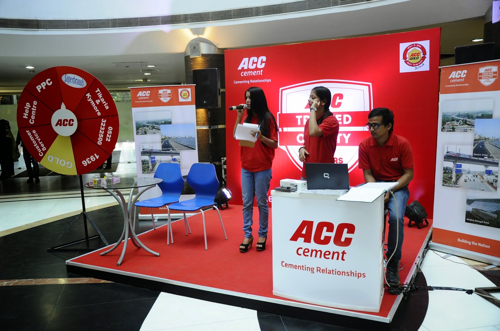 Srikanta Pradhan: ACC Cement Mall Activity in North India