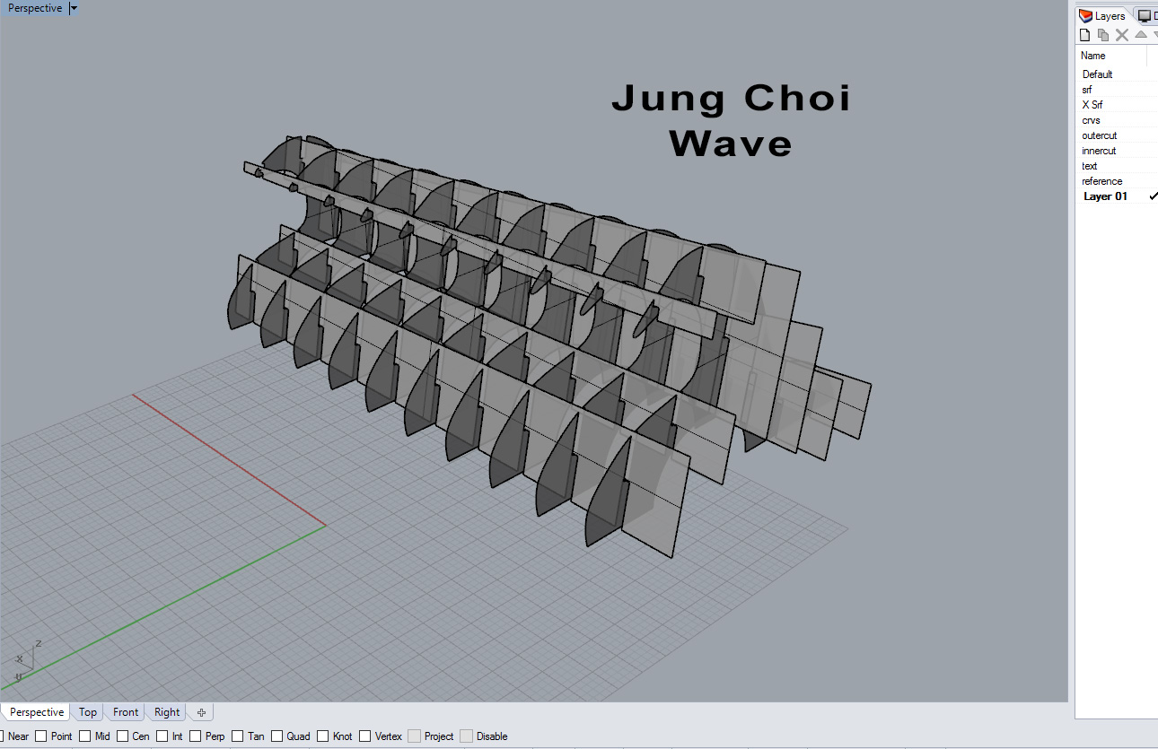 ATEC-FAB UTDallas : Jung Choi: Waffle Structure Wave