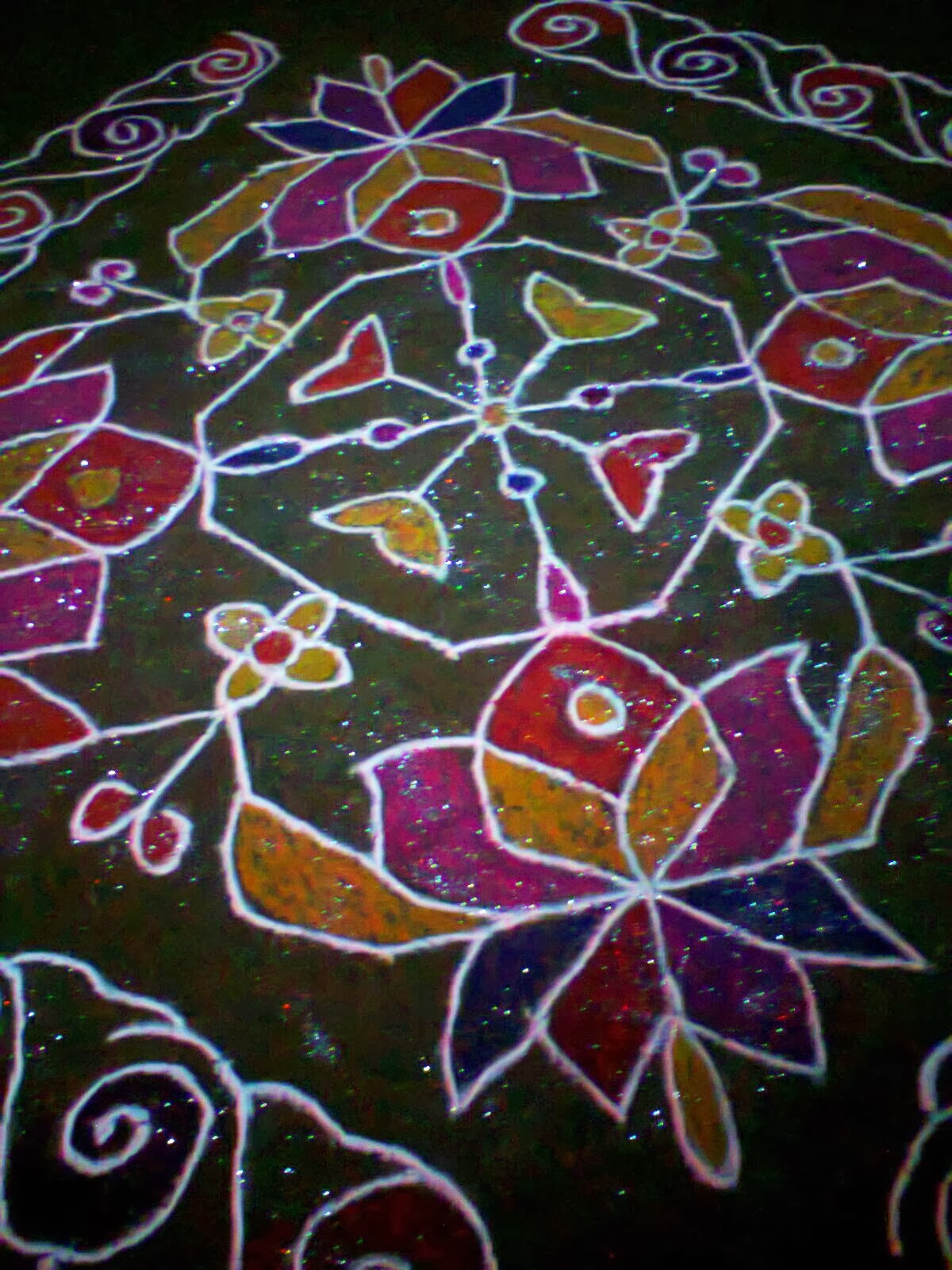 Heritage of India: Rangoli designs (Muggulu)