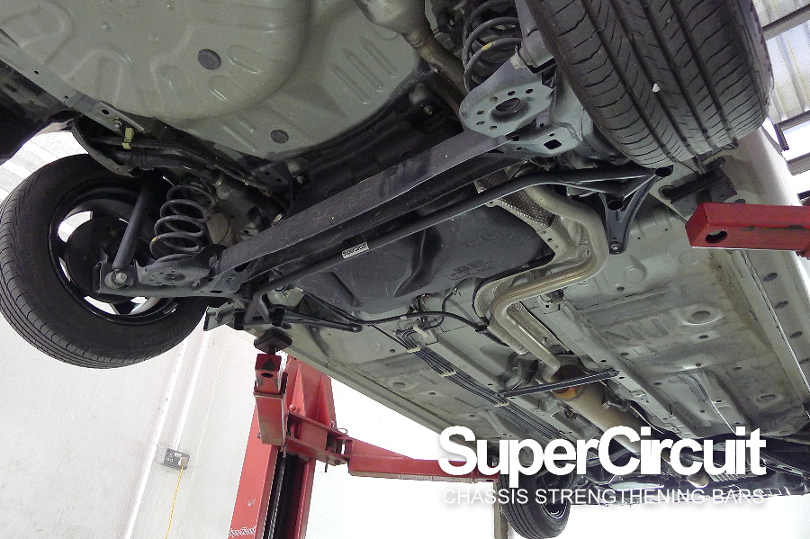 SUPERCIRCUIT CHASSIS STRENGTHENING BARS: Toyota Vios (NCP151) Rear ...