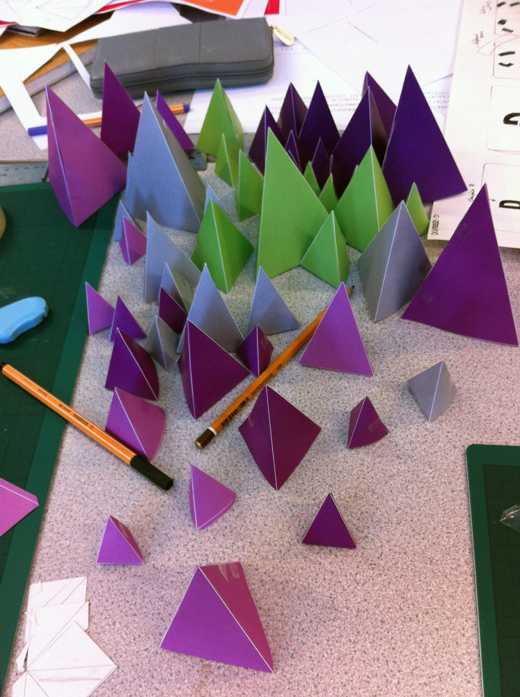 Hazel Design Practice: Triangles - Sept