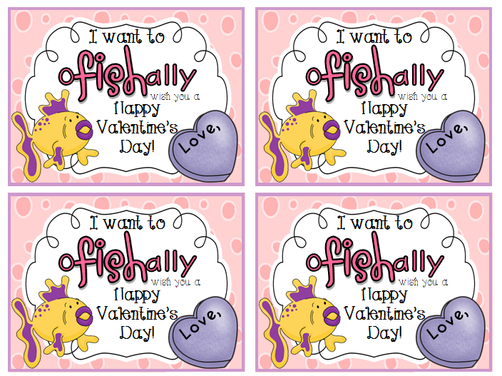 Classroom Freebies Too: Freebie Valentines