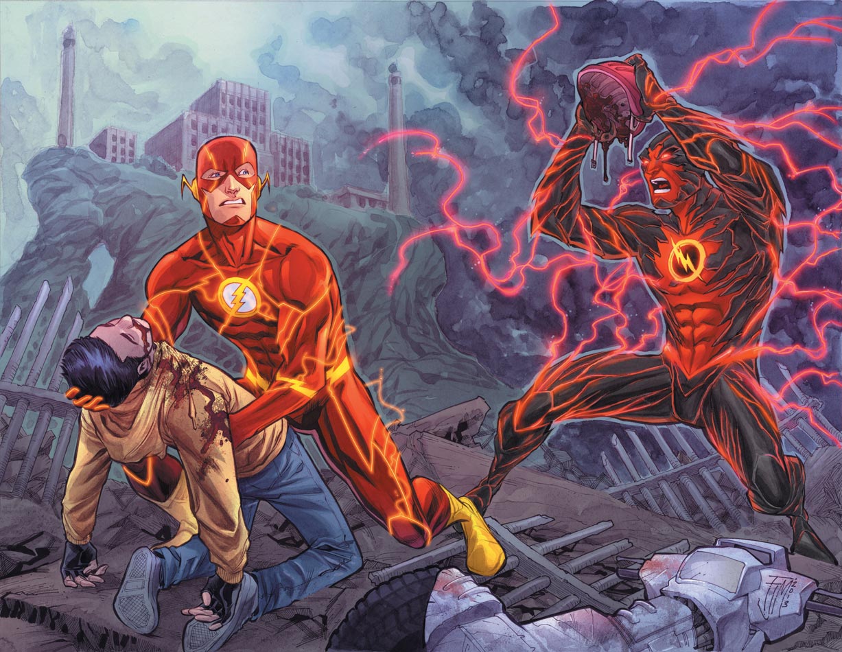 Cómic: Reseña de "Flash: Reverso" de Brian Buccellato y Francis Manapul ...