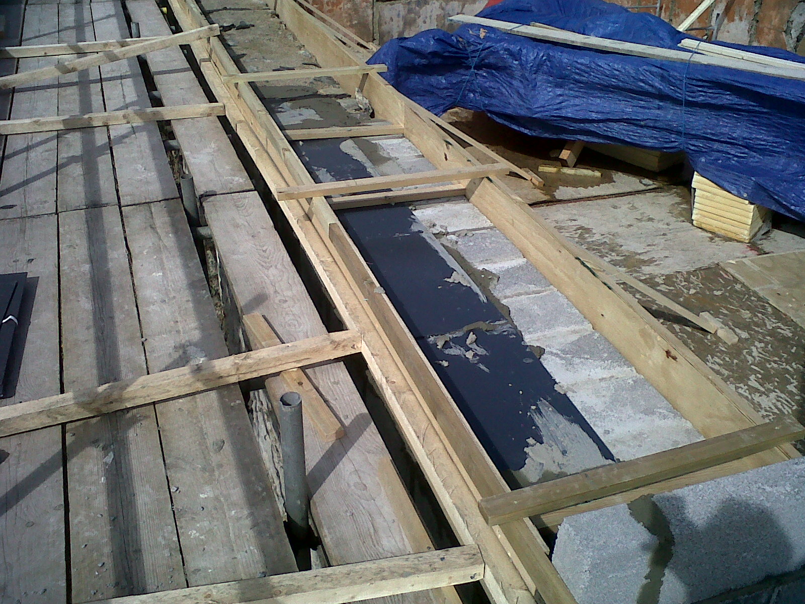 Amroth Project: CONCRETE RING BEAM CONSTRUCTION.