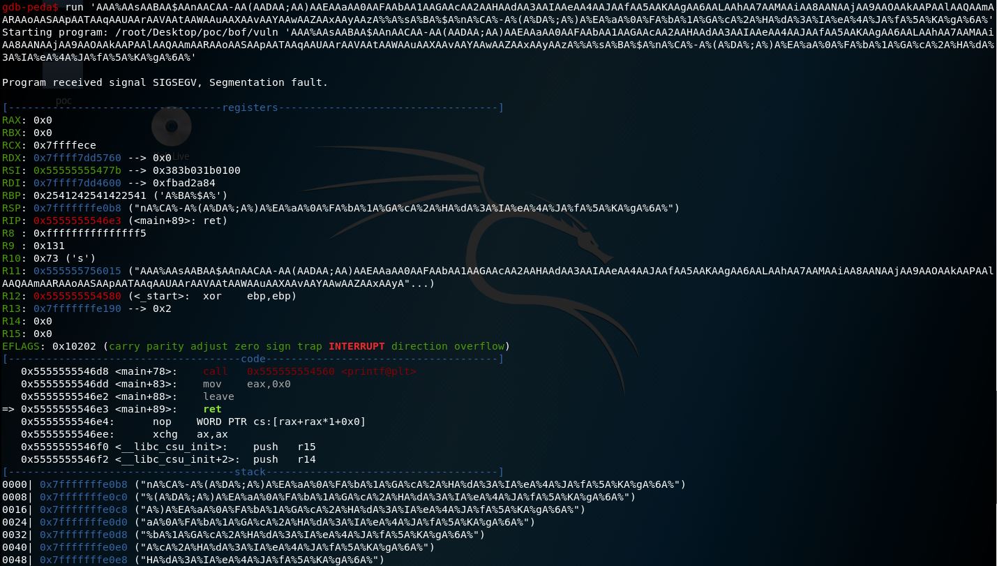 Stack Buffer Overflow: Hackeando la memoria en Linux x64