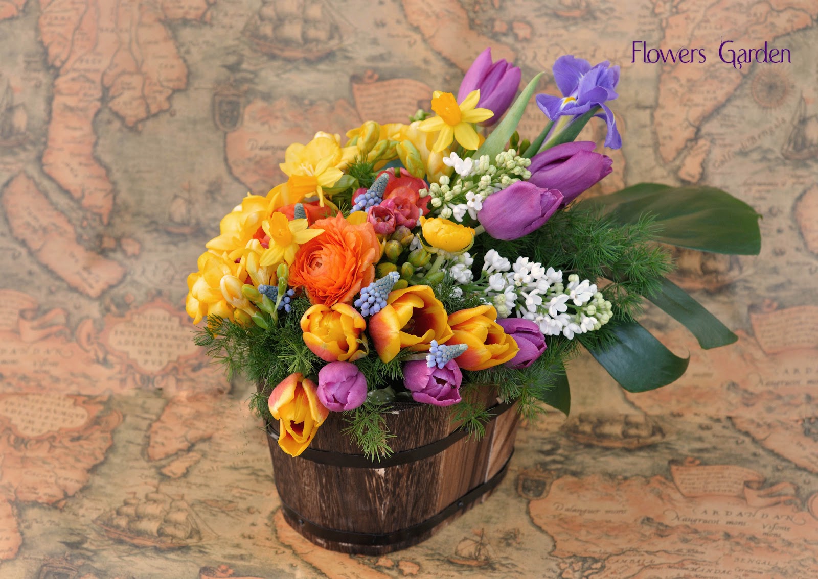 Flowers Garden, passion for colours: Flowers Garden, aranjament floral ...