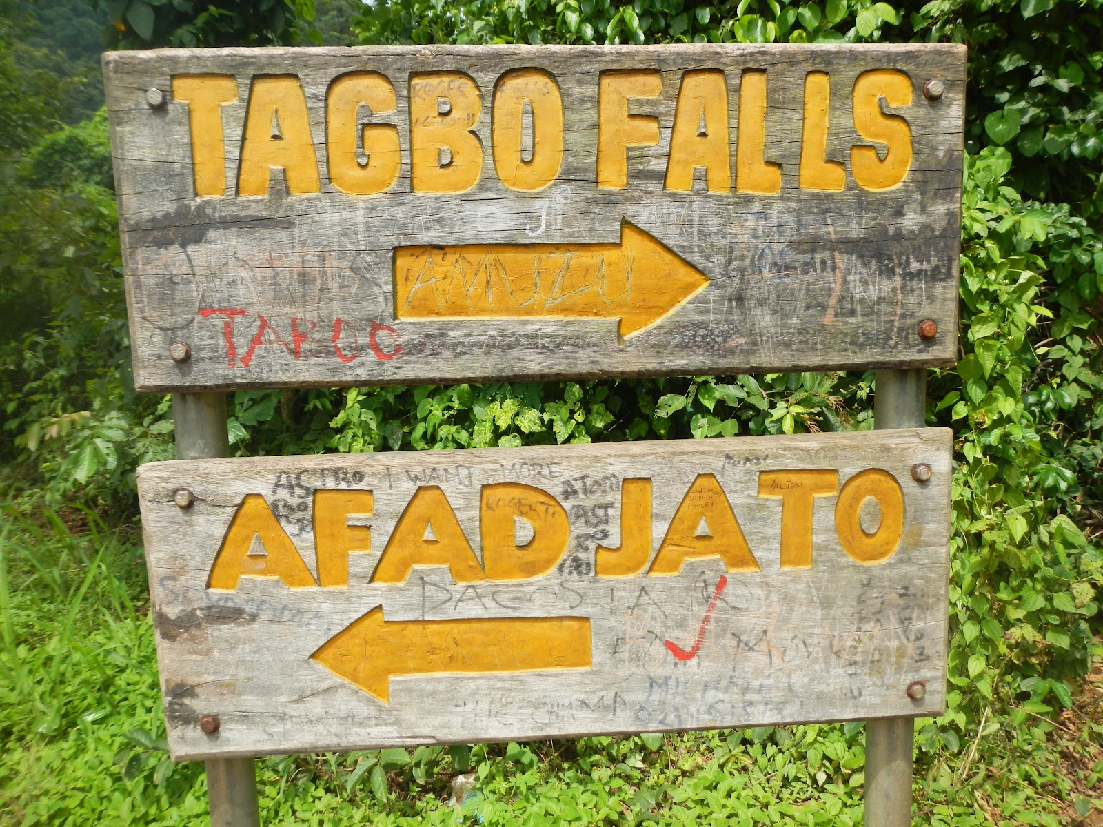 Life in Ghana!: Mount Afadjato and Tagbo Falls
