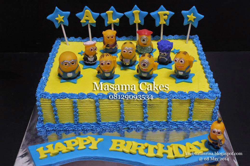 Masama Cakes: Minions Birthday Cake For Alif...