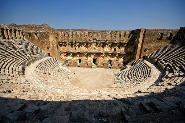 Aspendos Theatre: Aspendos Theatre in Turkey