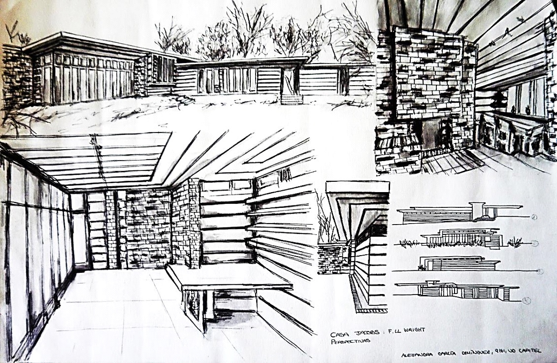 Historia de la Arquitectura Moderna: Frank Lloyd Wright Casa Jacobs 1 ...