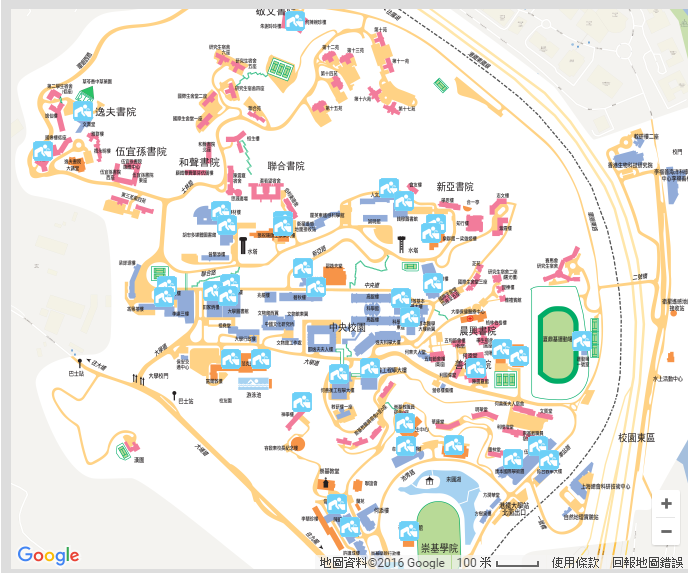 中大資訊: 中大飲水機位置