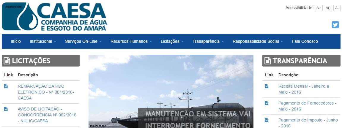 2Via da Caesa - 2Via Conta de Água 2024-2025