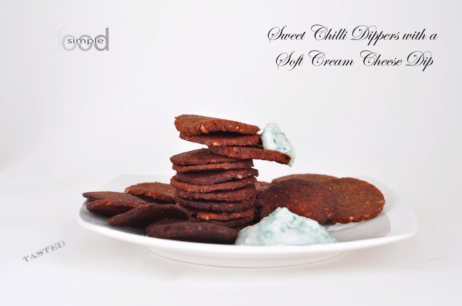 Simple Food: Sweet Chilli Dippers with Cream Cheese Dip