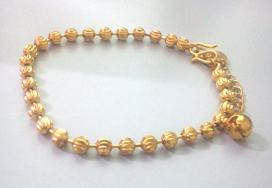 Wholesale '24K'Gold: Adult Hand Chain