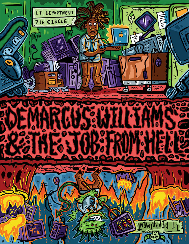 Pretty Weird Art: Cover variations for new comic "Demarcus Williams ...