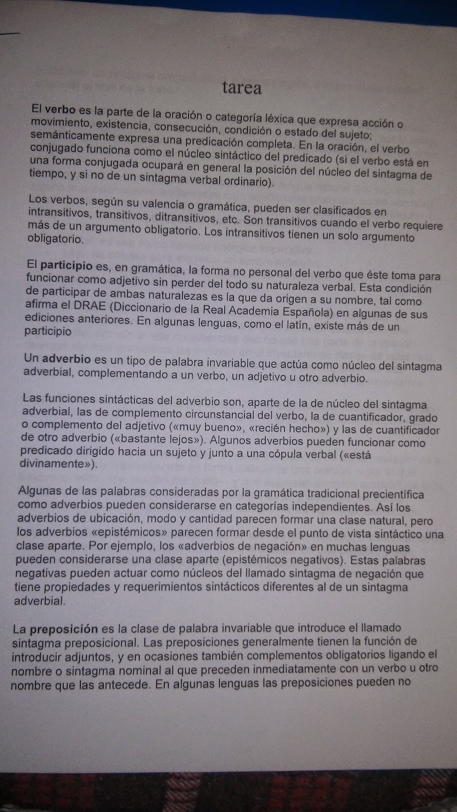 Lic.Dylan Alejandro Rico Palomino: tarea:gramatica