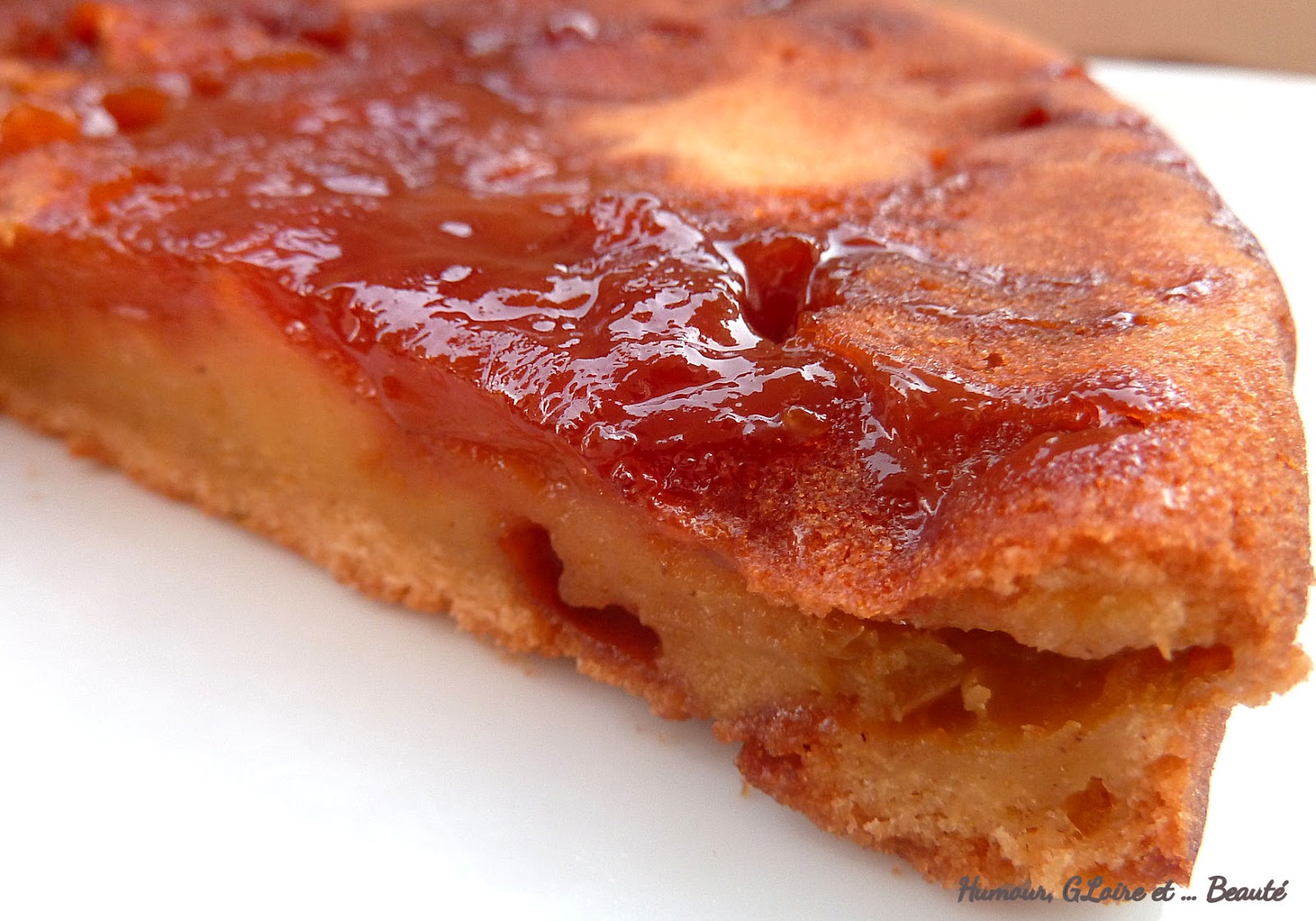 HGB: Gâteau aux pommes caramélisées façon "Tatin"