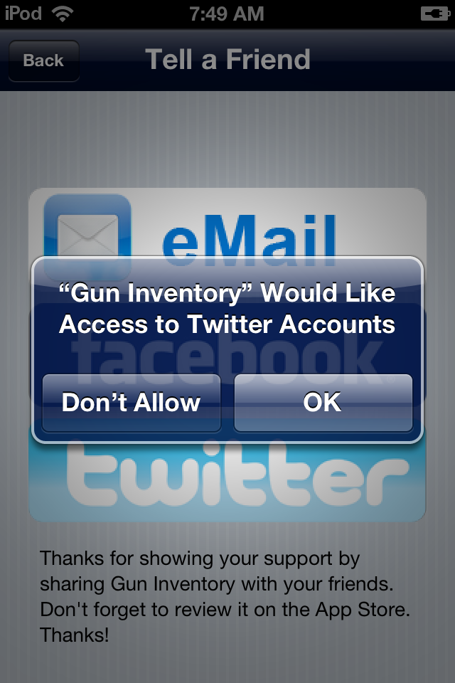 Gun App Reviews: Gun Inventory iOS App Review