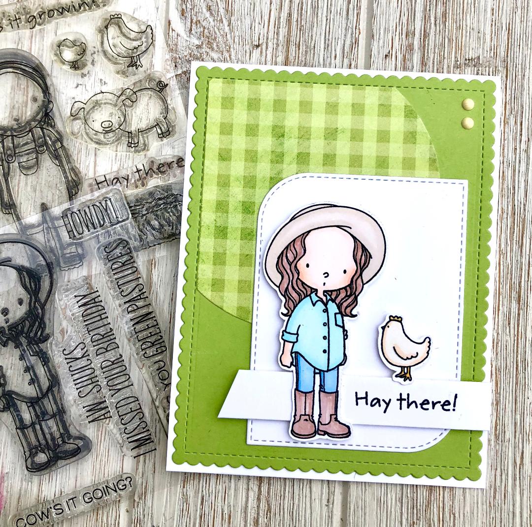 *Sandcastle Stamper* : Ready, Set, Go: Green Pastures!