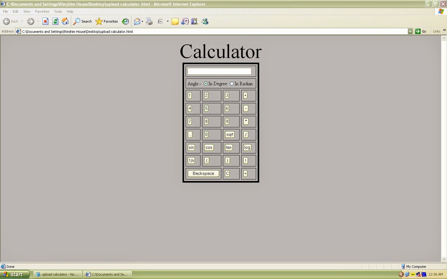 Coders Academy: A scientific calculator code in VB Script