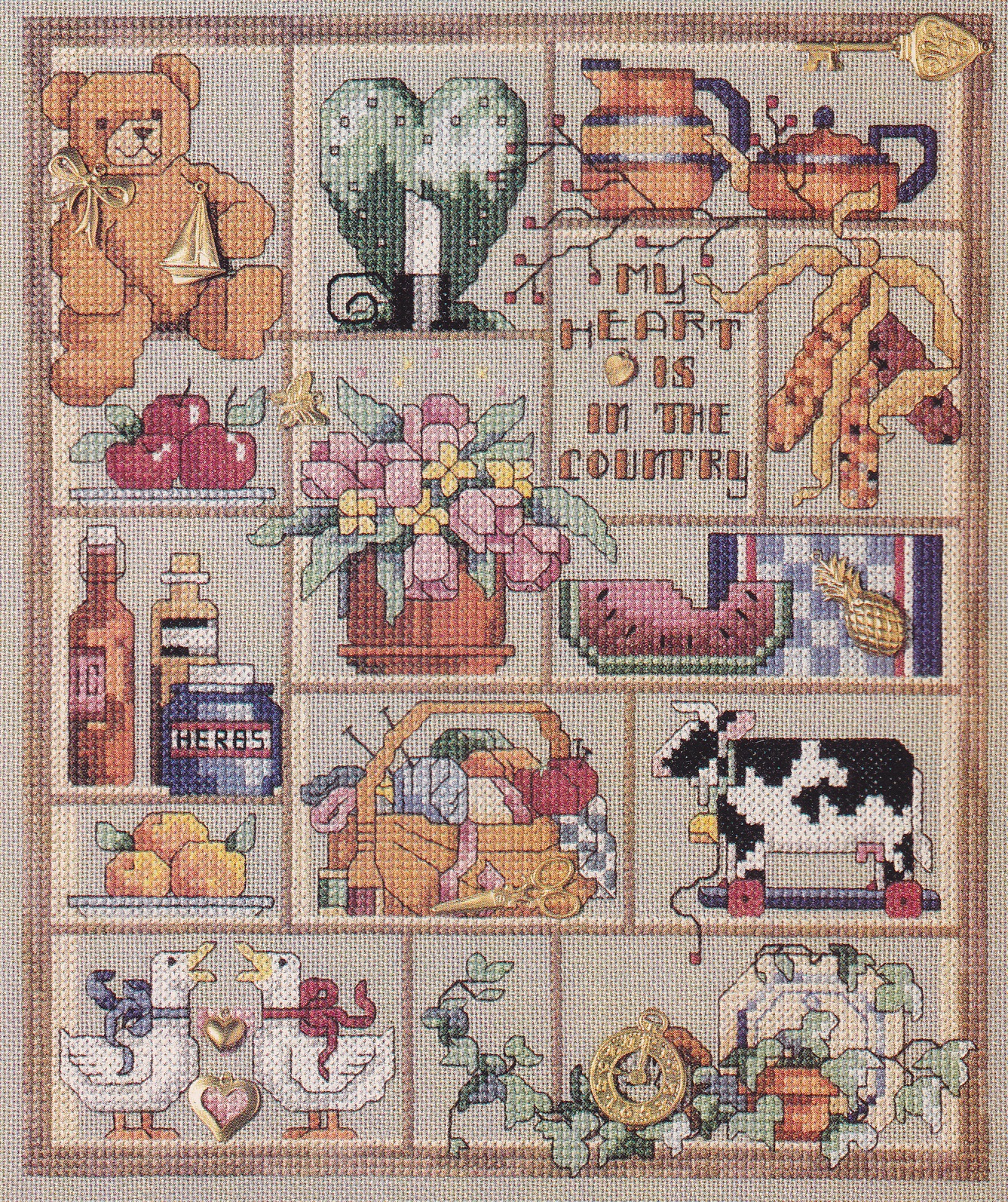 Cat's Vintage Collection: A Country Heart Sampler