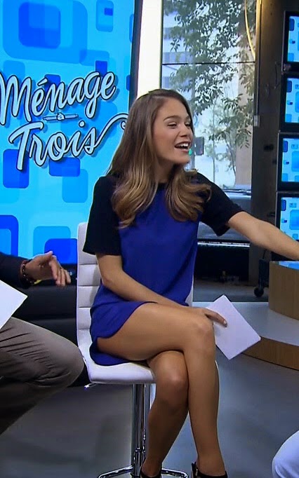 Marie-Pierre Morin: Marie-Pieere Morin (Menage a trois 08-09-2014)