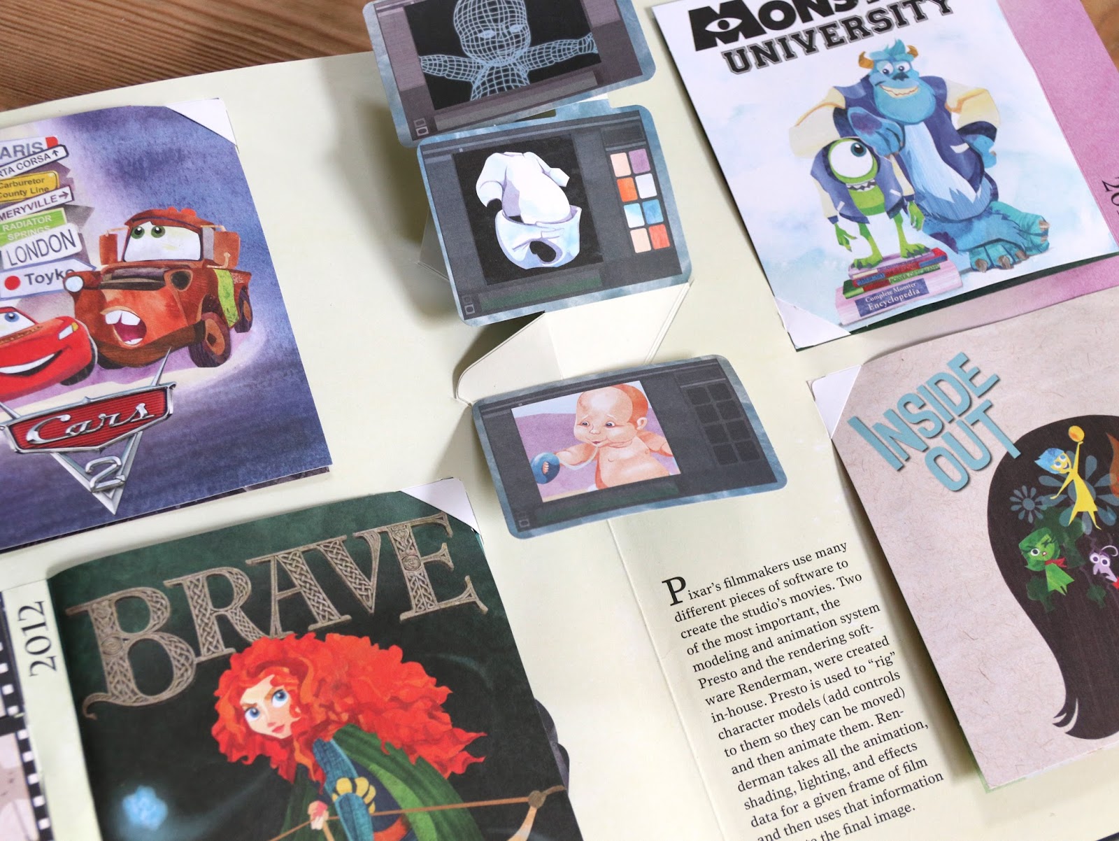 Dan the Pixar Fan: Pixar A POP-UP CELEBRATION Book Review