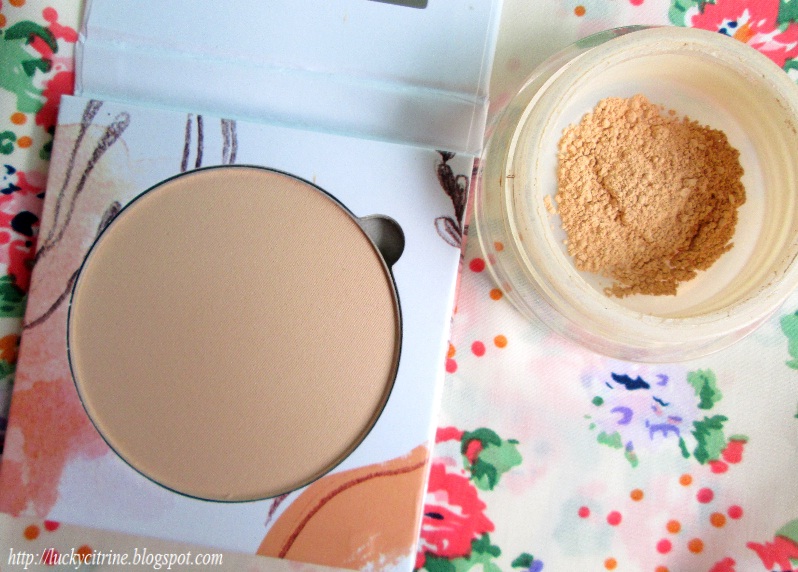 Lucky Citrine: Ellana Pressed Mineral Powder Foundation in Chai Tea Latte
