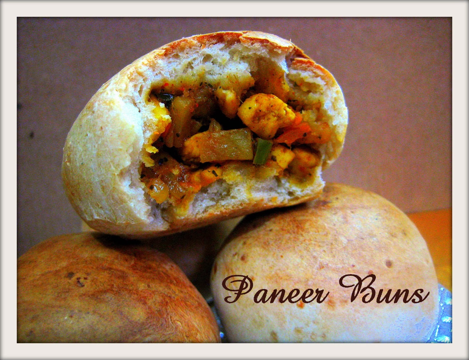 Paneer Buns ~ INDIAN, NON INDIAN RECIPE COLLECTION