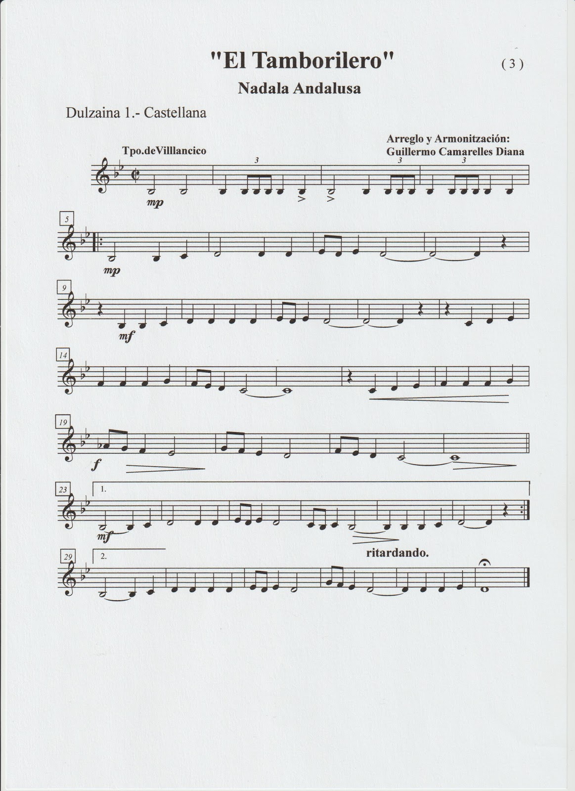 Música y Tradiciones de Guillermo Camarelles Diana: #El Tambolirero ...