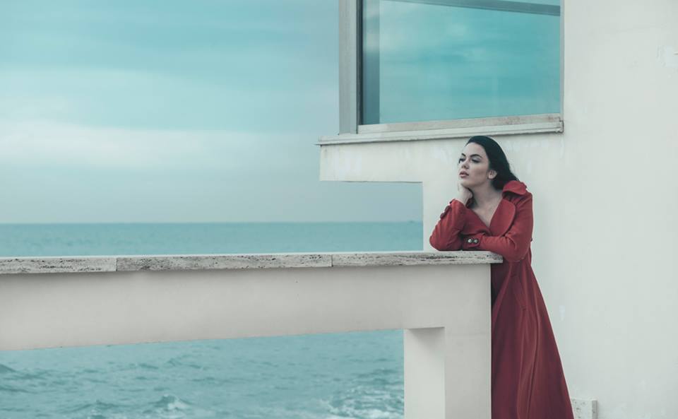 Pamphlet for photo Magazine: Photo © Enrico Burani _ Model Olga-Maria Veide