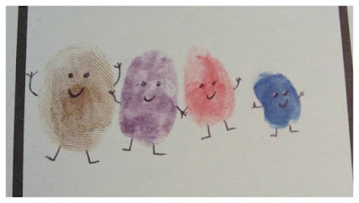 CONTROLLING Craziness: Thumb body Loves You Father's Day Card