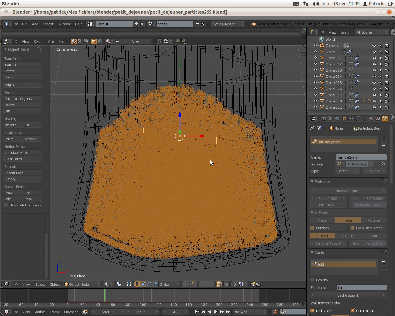 Blender-4d: Modélisation d'un Breakfast Charentais dans Blender 2.65 et ...