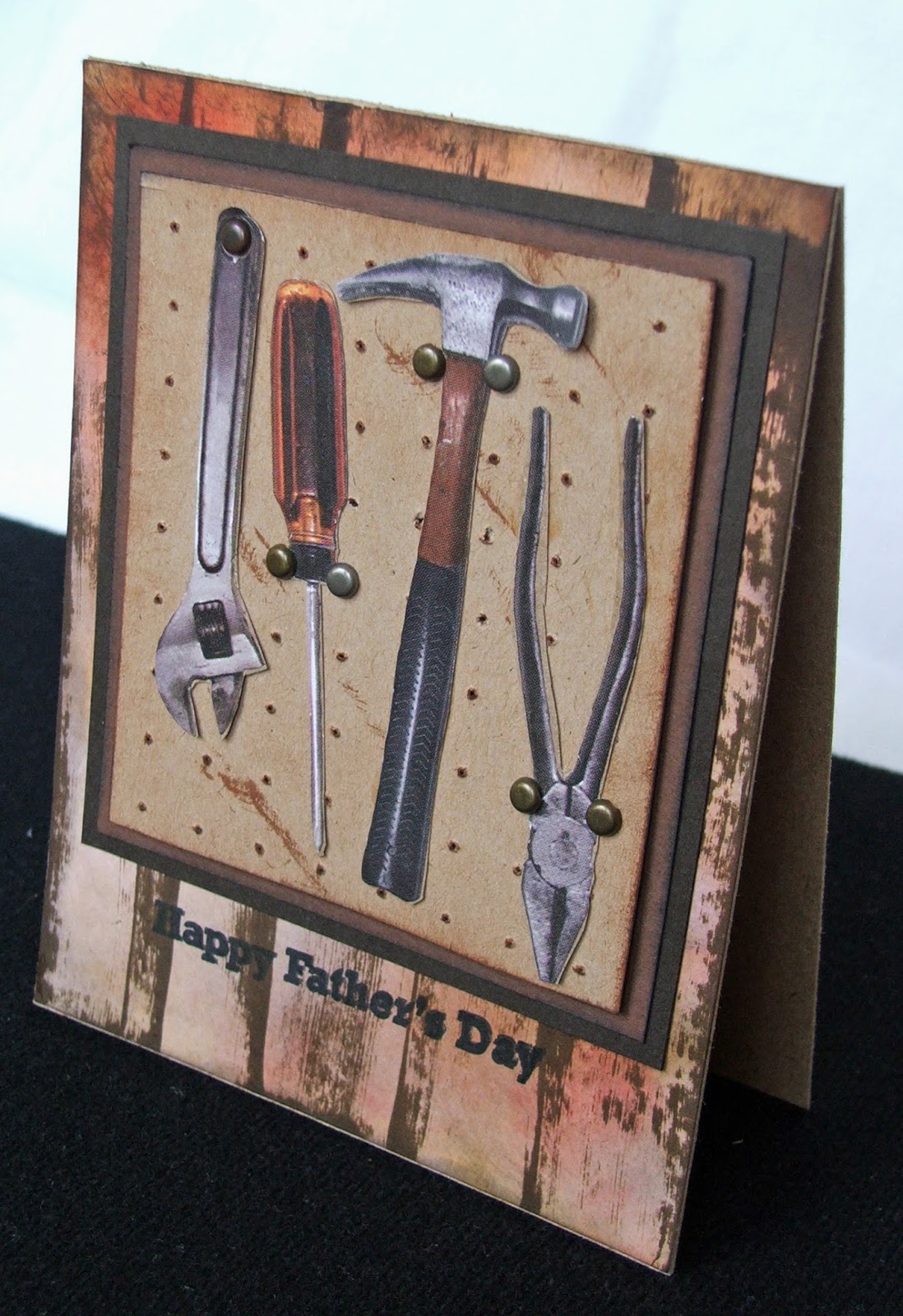 TheGrandStampede: Tool bench card