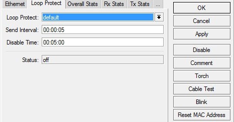 Mikrotik-Ukraine: Loop Protect - защищаем Mikrotik от петель на порту.