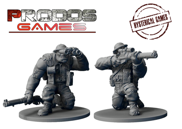 Wargame News and Terrain: Prodos Games: Hysterical Games Orc Sniper ...