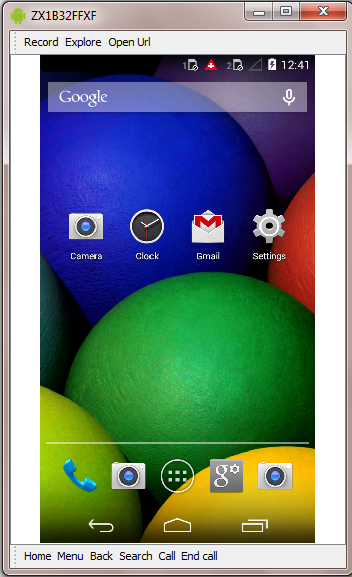 Share/Mirror Android Phone Screen To PC Using Androidscreencast