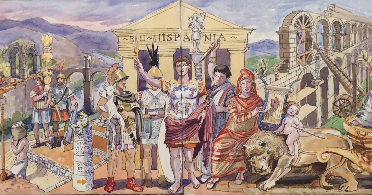 Dibujo de ESO: 2. ESCENA DE HISPANIA