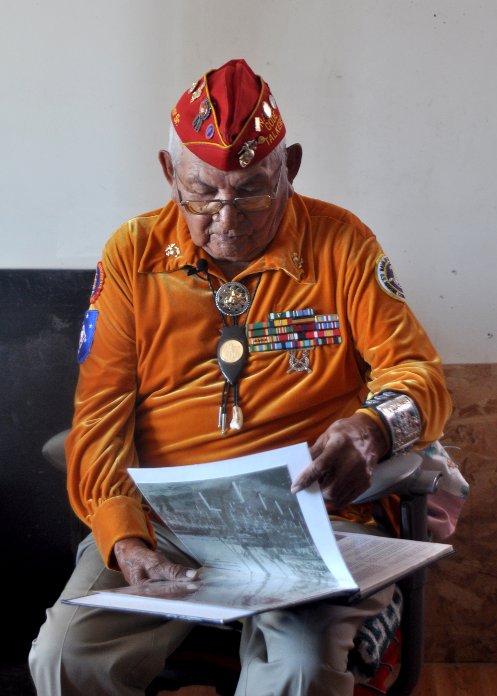 Mass CommuniMania: Day 15: Interviewing Navajo Code Talker Joe Vandever