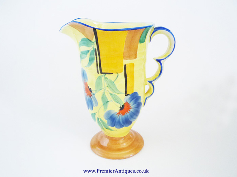 Premier Antiques: Beswick Ware Art Deco Floral Pattern 7647