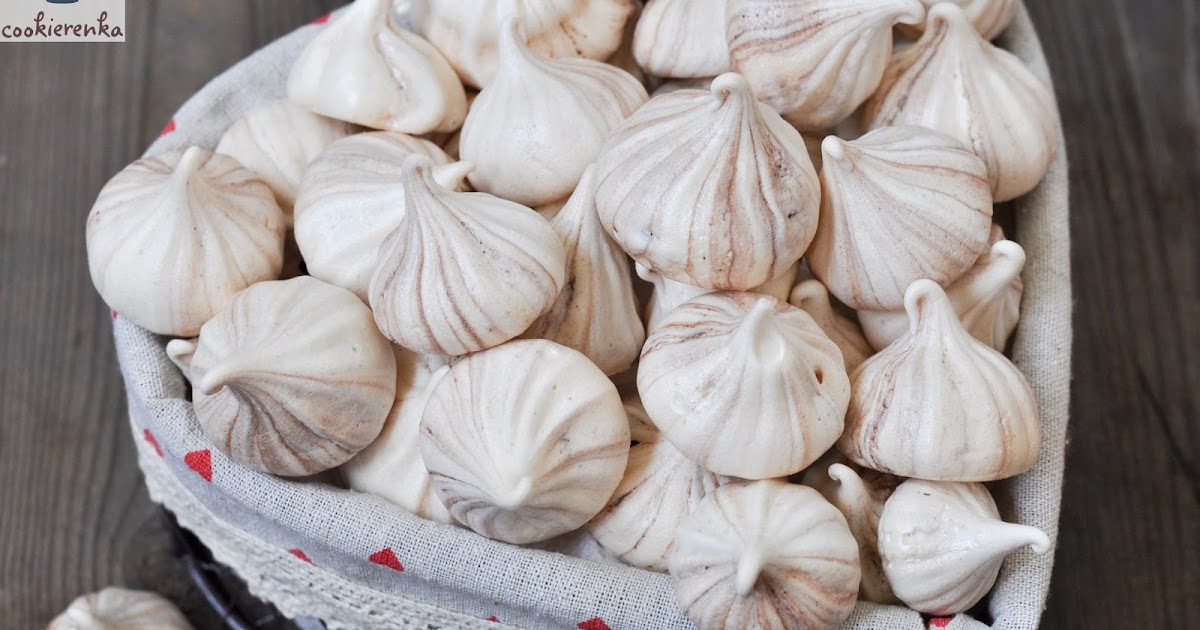 Domowa cookierenka Agi: Bezy kakaowo-cynamonowe (najlepszy przepis na bezy)